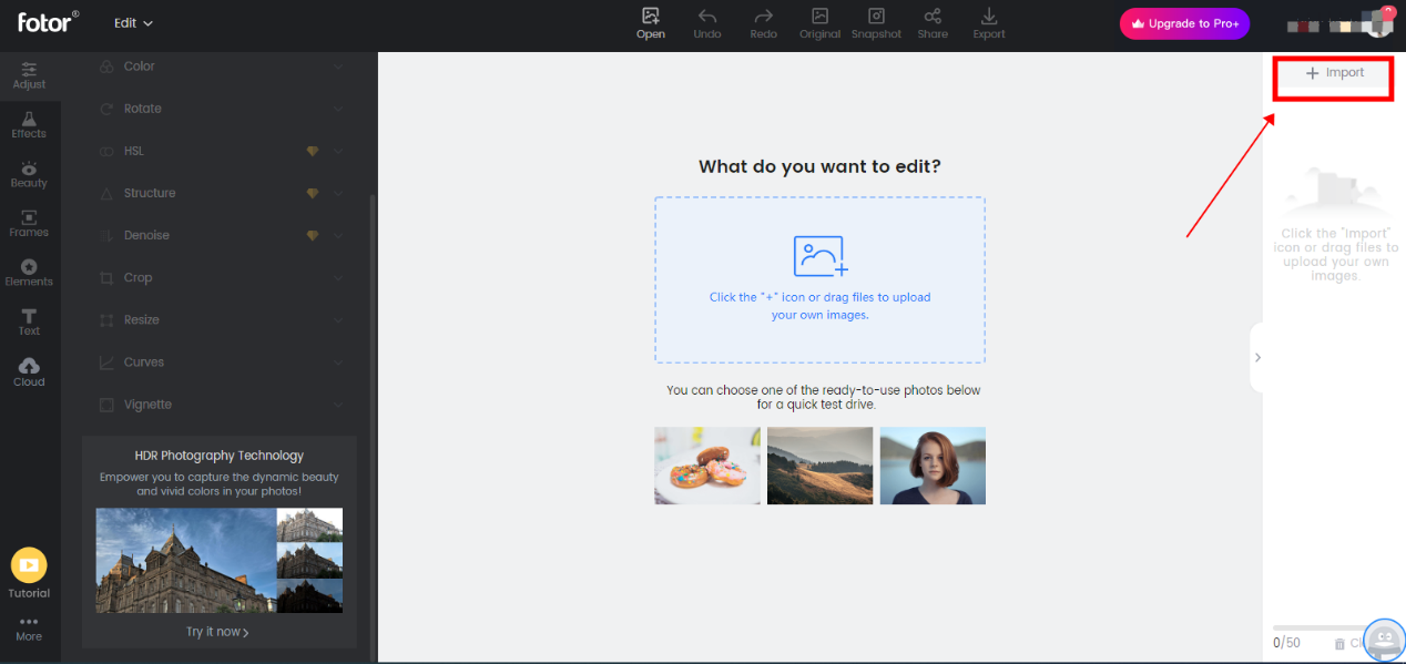 How to Upload Photos？ – Fotor Help Center