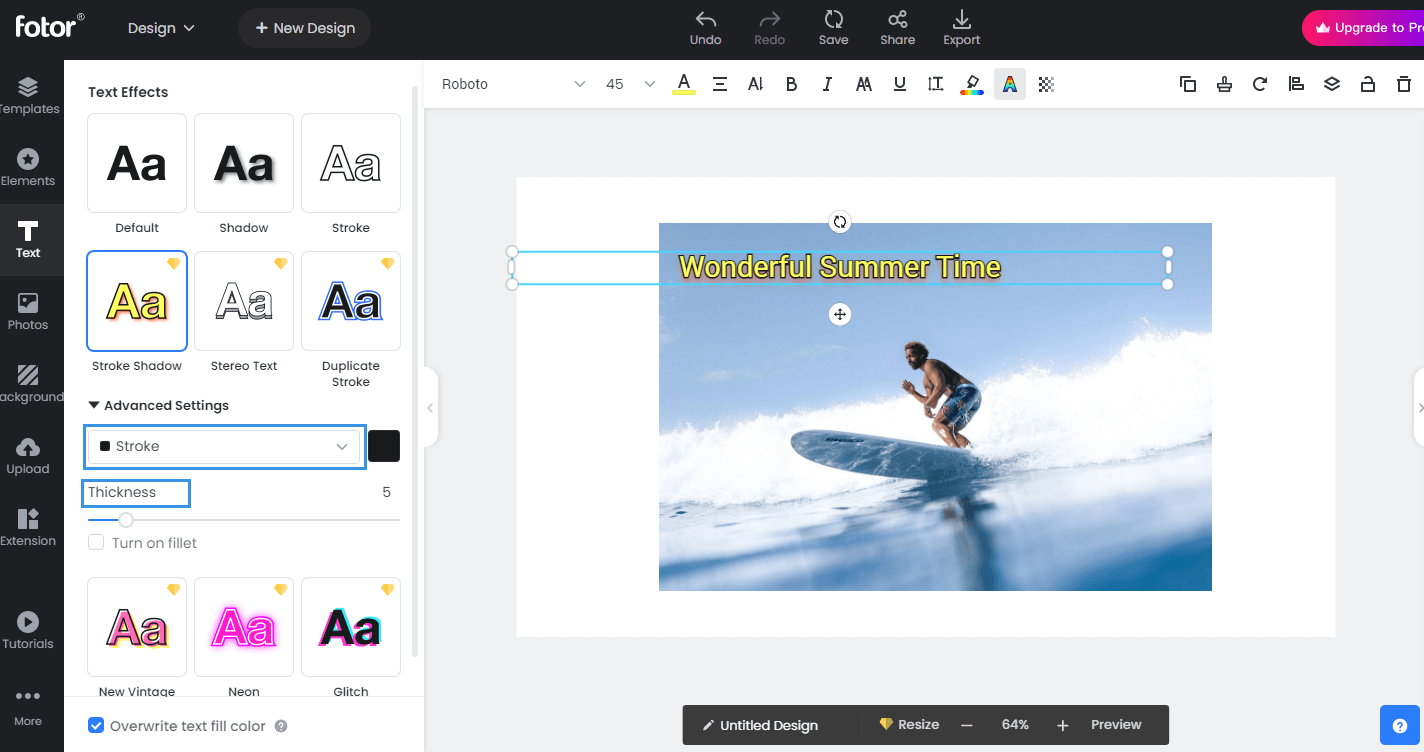 How To Add Text Effects Fotor Help Center How To Add Text Effects Fotor Help Center